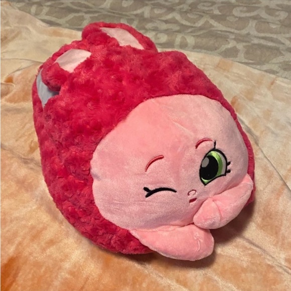 Squishmallows | Toys | Shopkins 8 Plush Pink Slipper | Poshmark